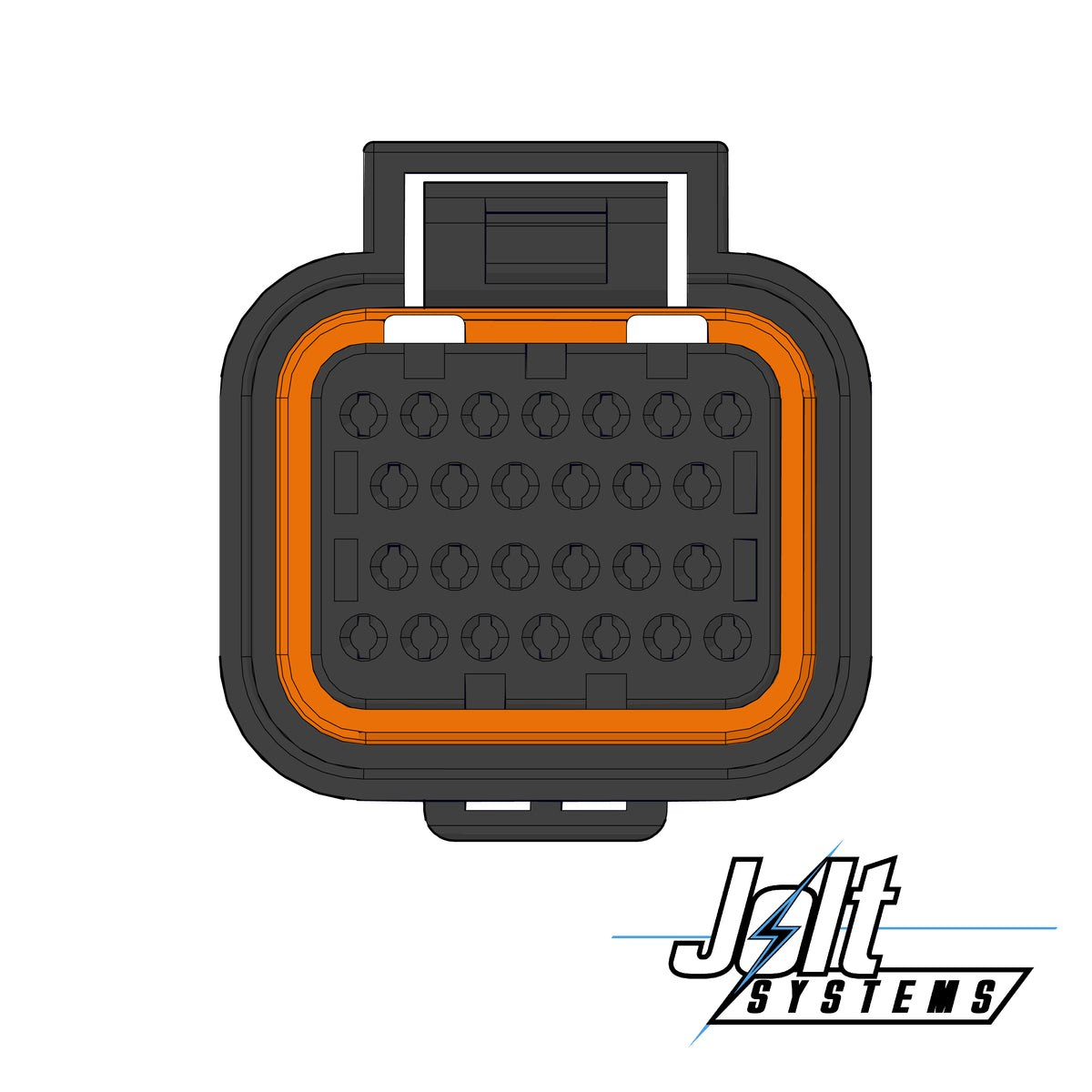 ECU Connector Kit - SuperSeal 1.0 26pos Key B, Holley J2B & More – Jolt Systems