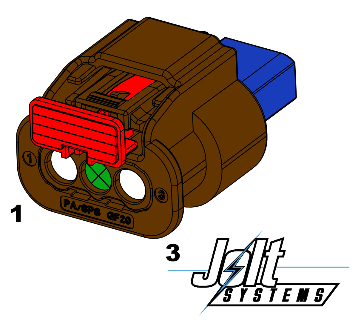 Connector Kit - Ford Ignition Coil – Jolt Systems