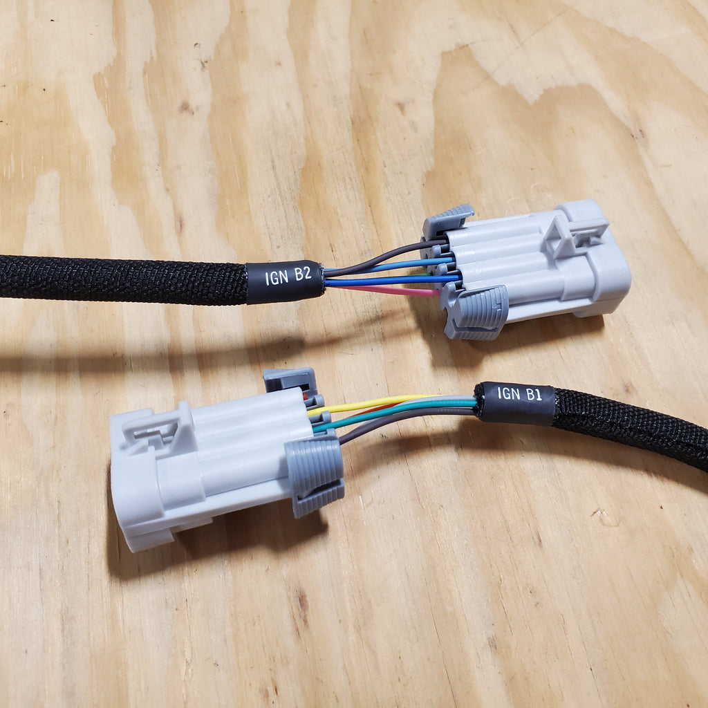 High Power IGN-1A Smart Coil Harness Kit for v8 Engines - Remote Mount ...