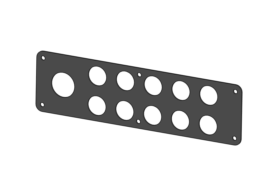 Roll Bar Mount Switch Box - 11 Button, Pre-Wired – Jolt Systems