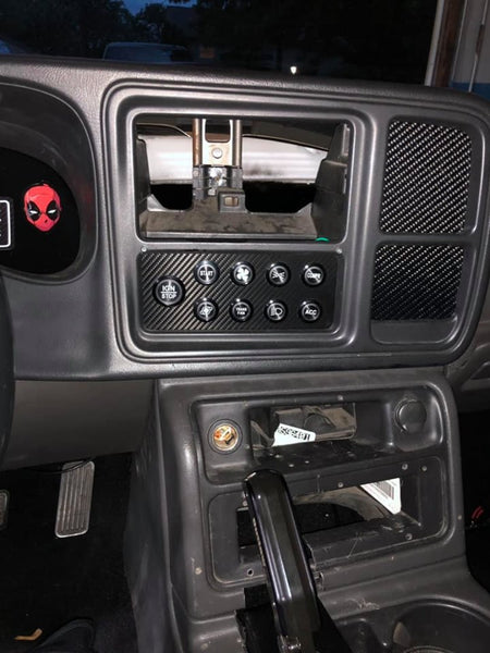 Dash Mount Switch Panel - 03-06 Silverado HVAC Replacement – Jolt Systems